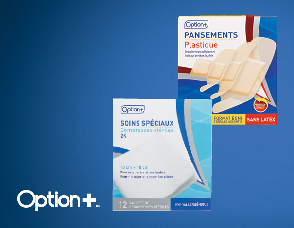 Option+ - marque privée - Uniprix