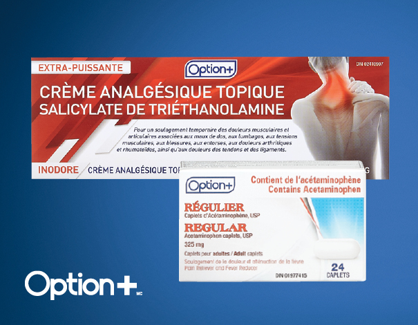 Option+ - marque privée - Uniprix