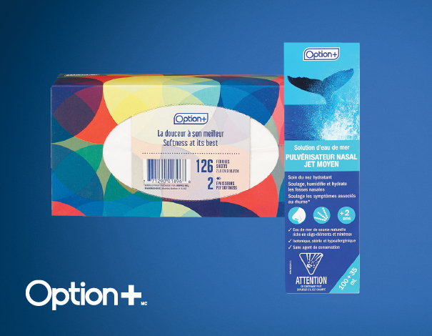 Option+ - marque privée - Uniprix